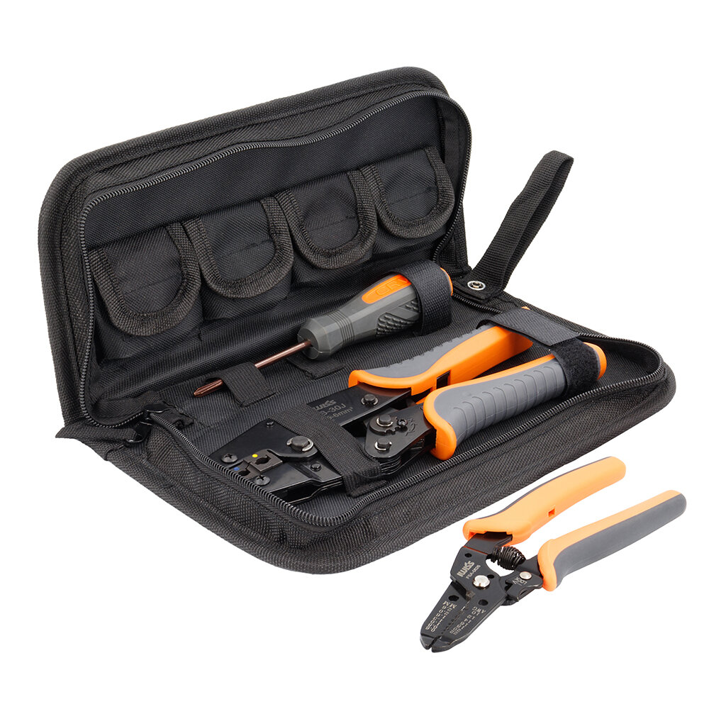 Кримпер IWISS с набором матриц и зачисткой IWS-30J KIT