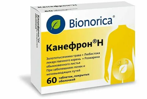 Канефрон Н, таблетки покрыт. плен. об, 60 шт, таблетки, мочегонный, противовоспалительный — фото 1