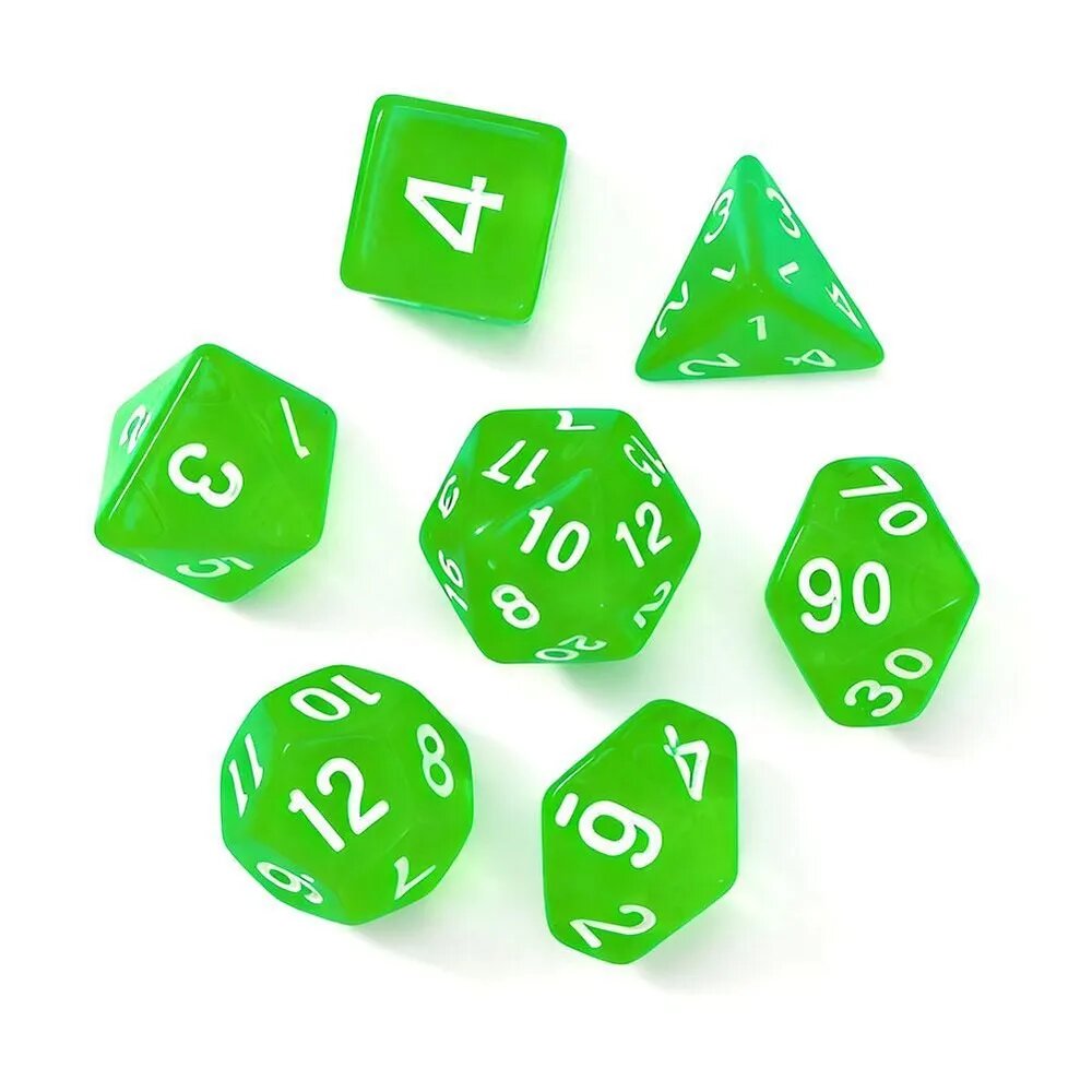 Набор игральных кубиков с мешочком для D&D, дайсы для ДНД
