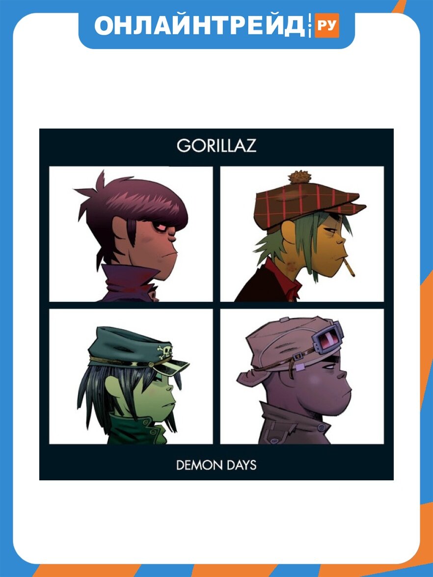 Виниловая пластинка Warner Music Gorillaz - Demon Days (2LP)