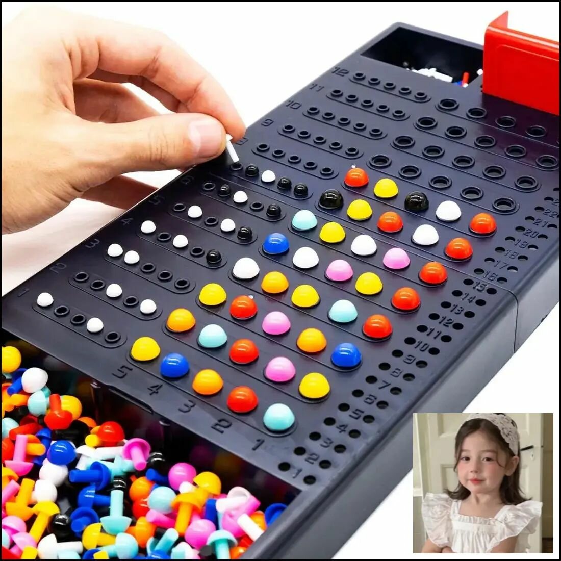 Настольная логическая игрушка Секретный Код / Игра в дорогу