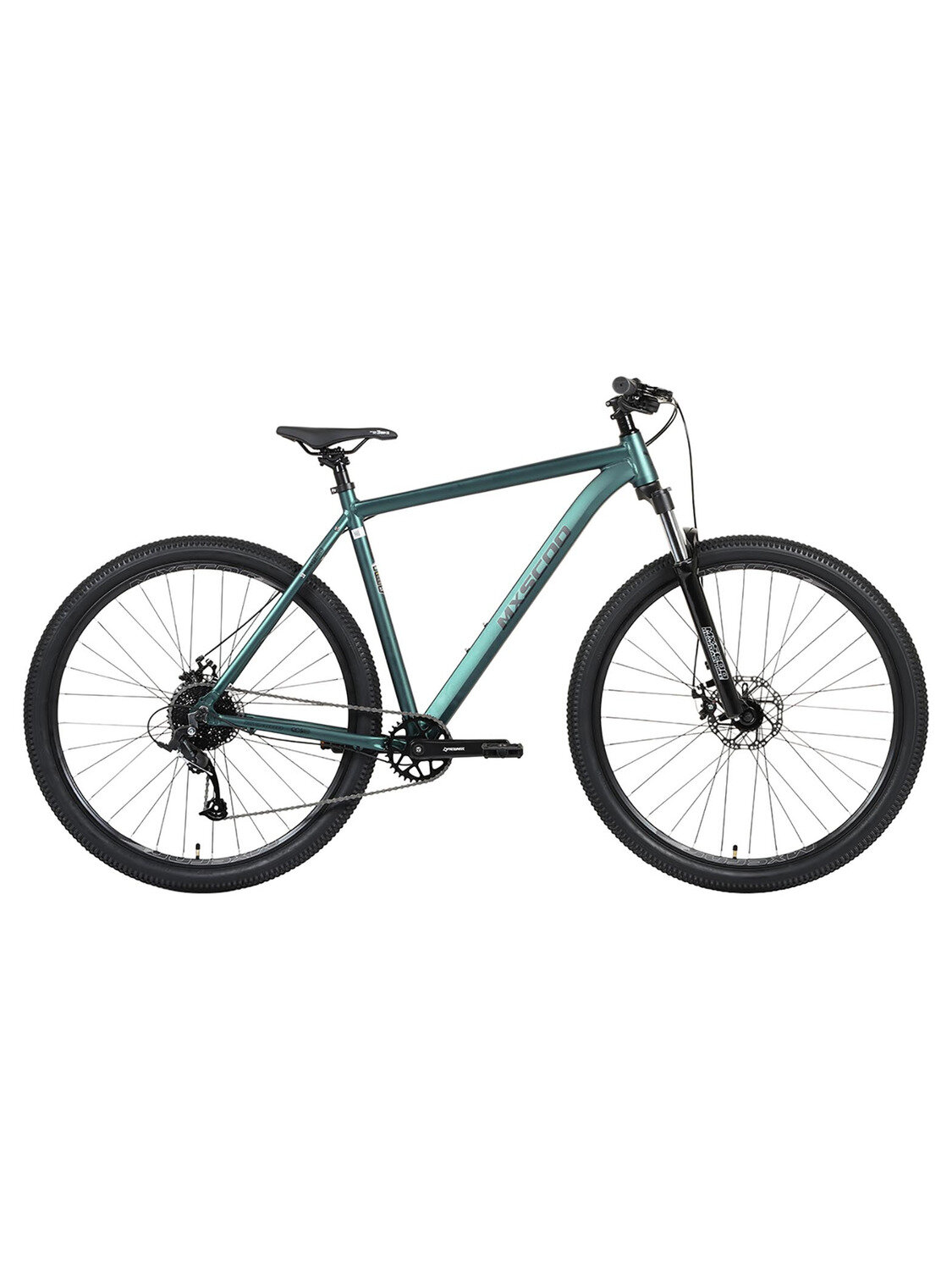 Велосипед Maxiscoo 3BIKE 29 2026 зеленый, для мужчин