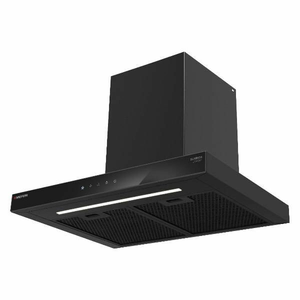 Пристенная вытяжка MEFERI SLIMBOX60BK COMFORT