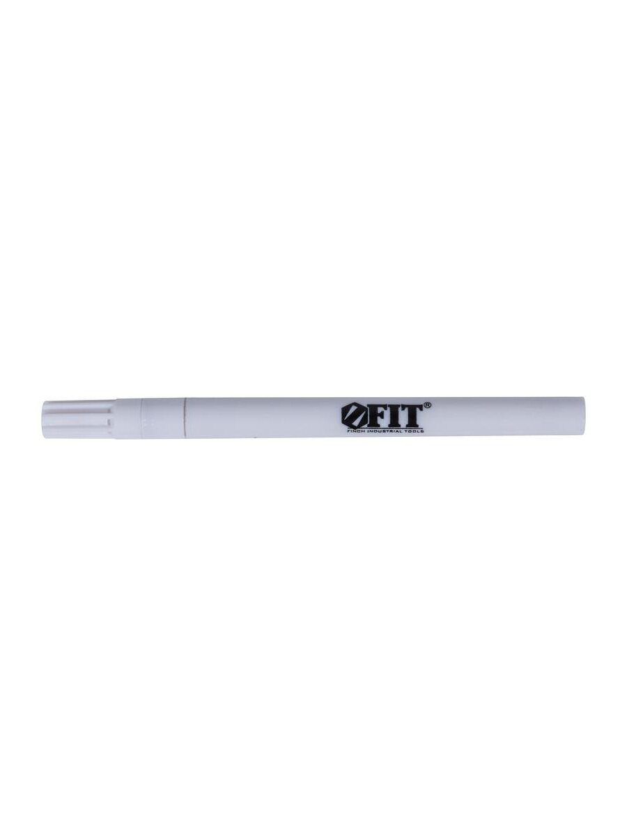 Маркер строительный с жидким красящим составом 138х11мм бел. FIT 04337