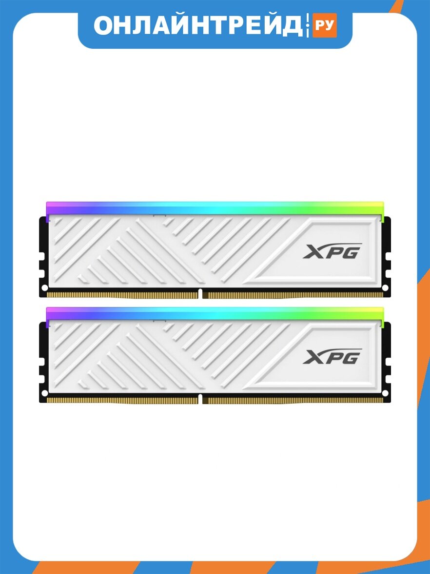 Оперативная память Adata 16GB (8GBx2) DDR4-3200 DIMM (AX4U32008G16A-DTWHD35G)