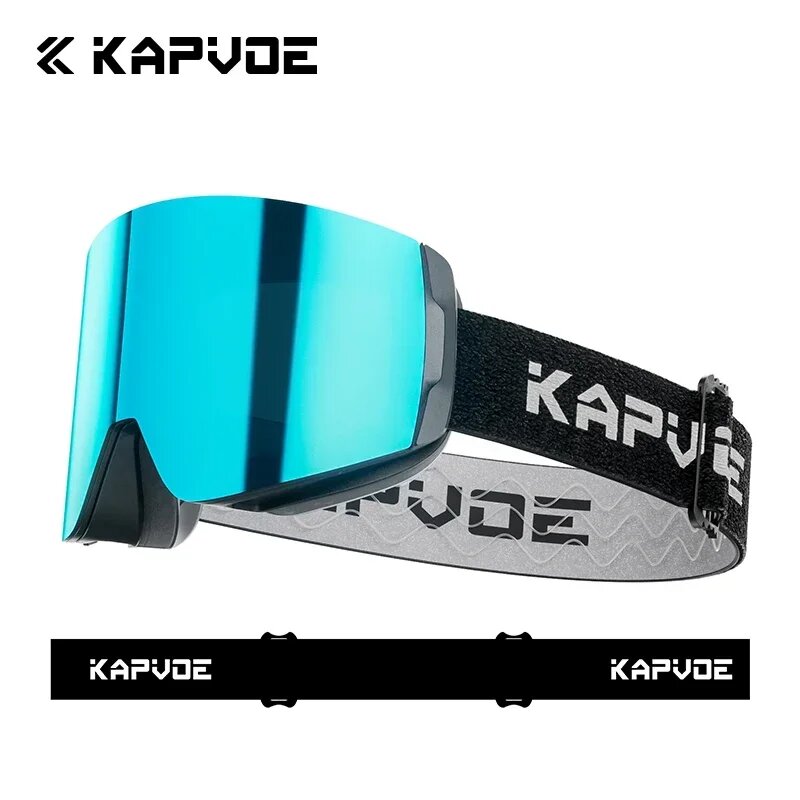 Kapvoe лыжные очки Color: 02, синие
