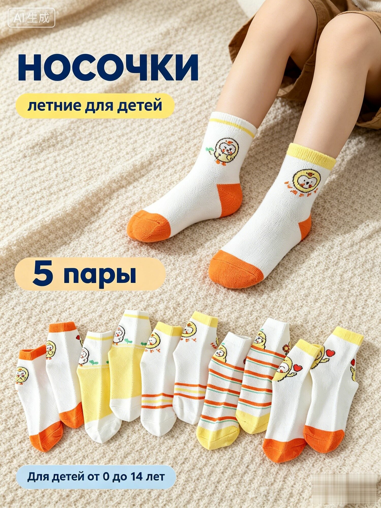 Носки Весна-лето 2026