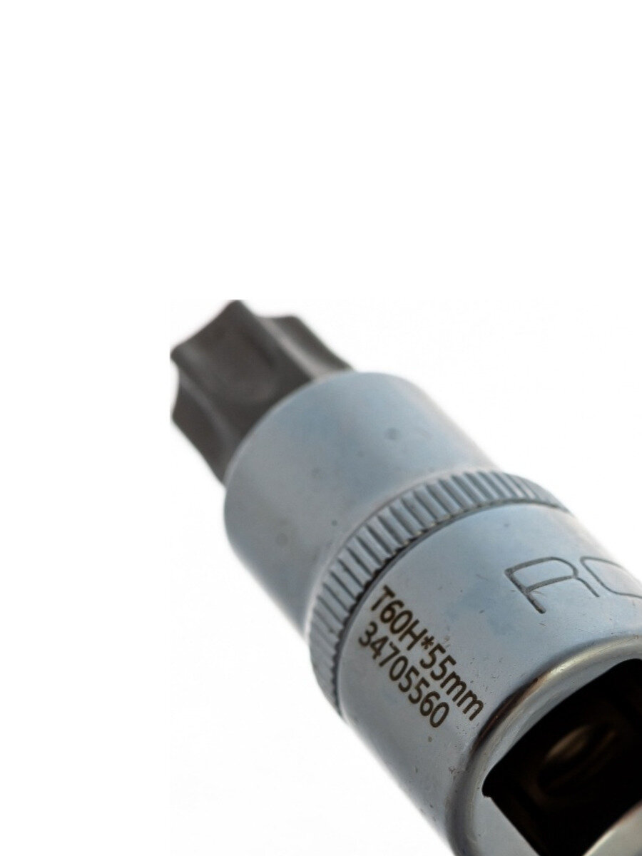 Головка-бита TORX T60 с отверстием 1/2" (L-55мм) ROCKFORCE