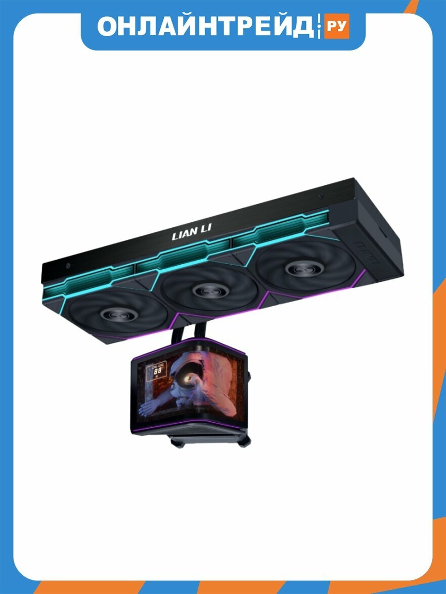 СВО для процессора Lian LI Hydroshift II OLED Curved 360TL Black (G89. GHS2OLDC36TB. R0) (GHS2OLDC36TB)