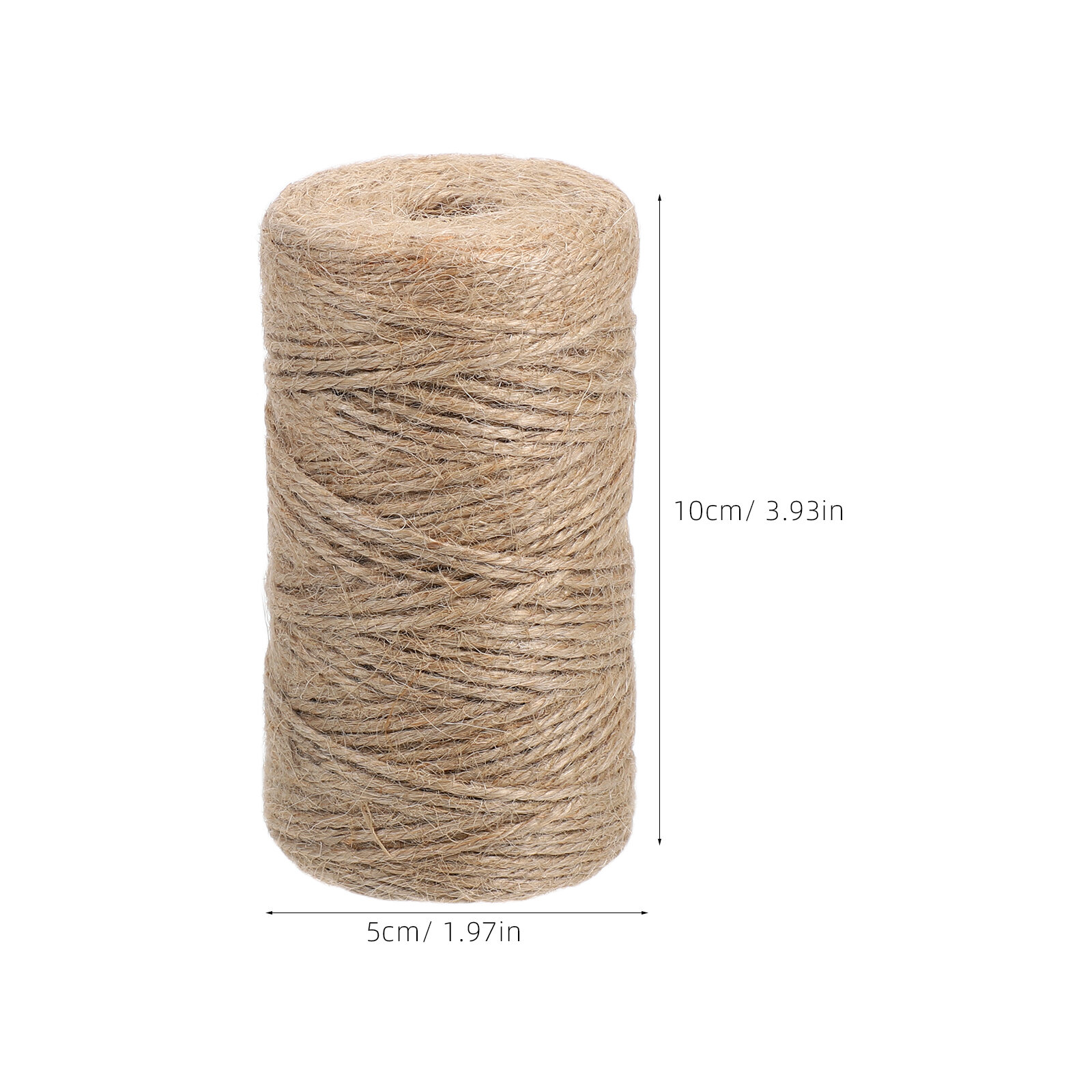 100M Веревка Из Конопли Для Поделок И Декора Сада 5.00X5.00X10.00CM