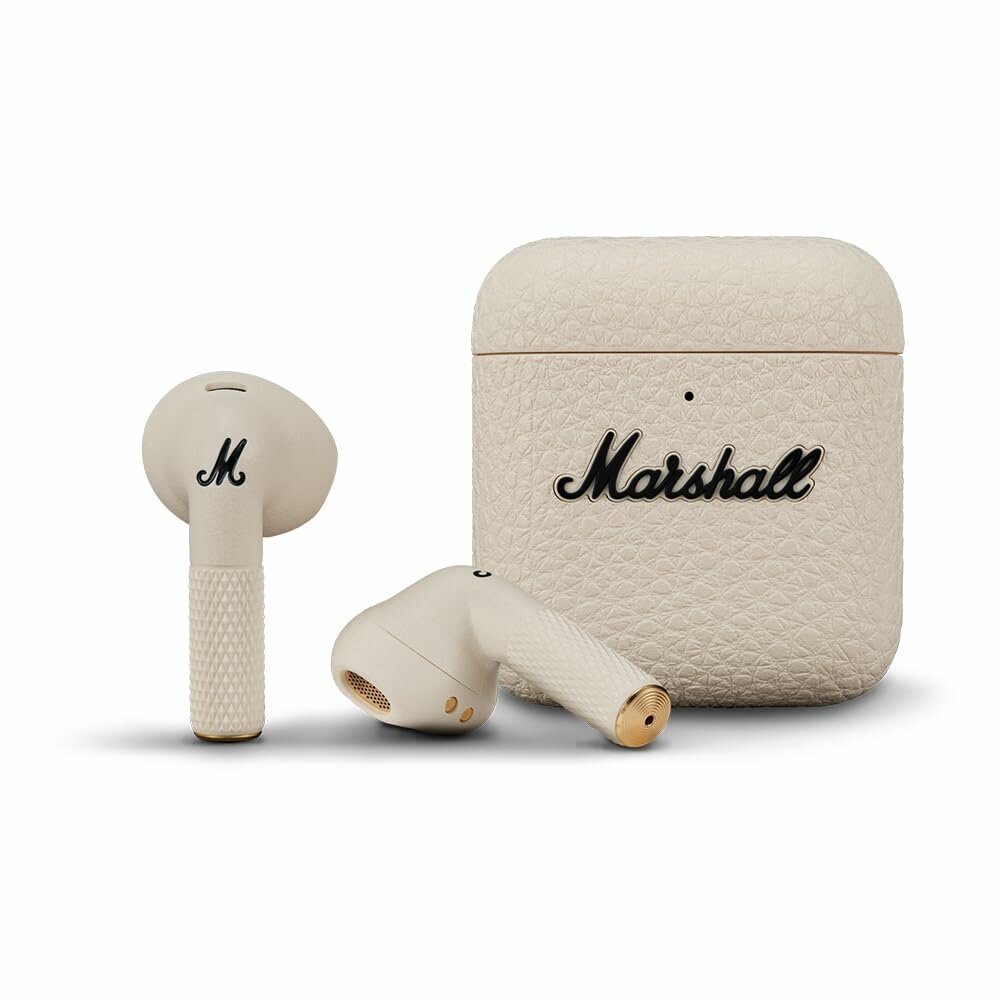 Беспроводные наушники Marshall Minor IV, Cream, вкладыши, Bluetooth 5.2
