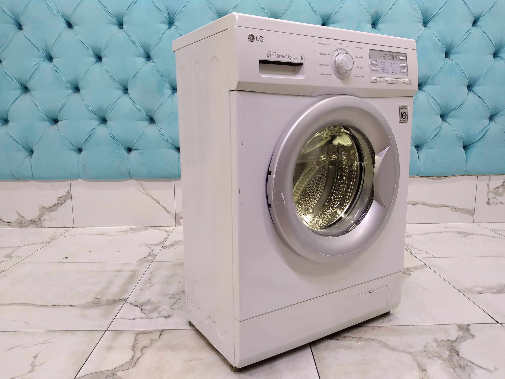 Стиральная машина LG M10B9SD-1, прямой привод, 4кг, 1000об/мин