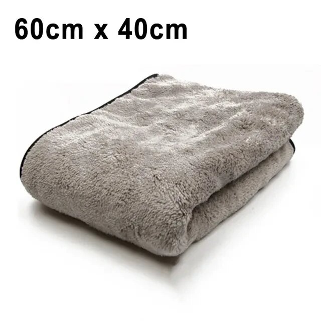 Полотенце Для Мытья Автомобиля Из Микрофибры SEAMETAL, 120x50 См, Ультрамягкое, Не 60x40cm