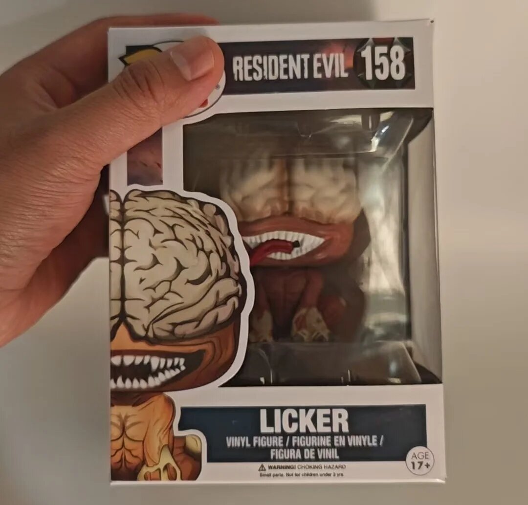 Фигурки Resident Evil Джилл Валентайн, Леон С. Кеннеди, Немезис, Ликер Bandai 158 With Box