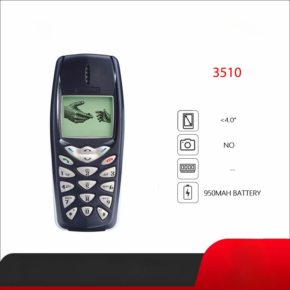 Мобильный телефон Nokia 3510, черный