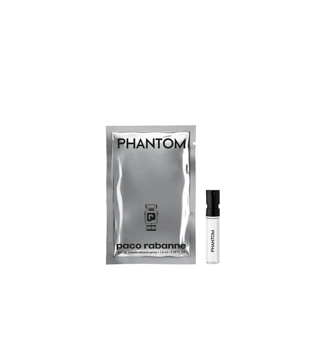 Paco Rabanne Phantom 1.5 мл туалетная вода мужская, восточные, фужерные