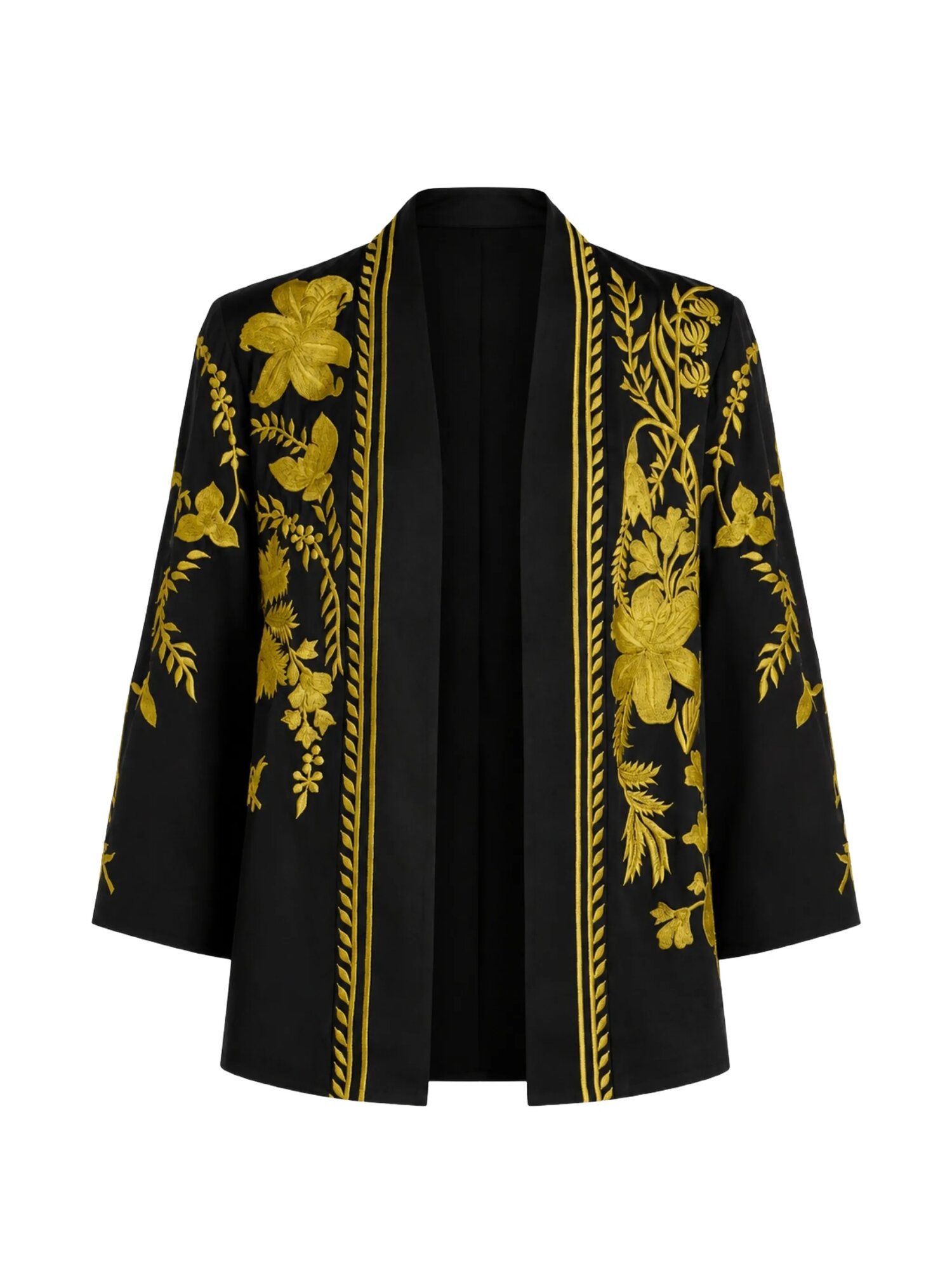 Накидка Thisbe floral-embroidered cape