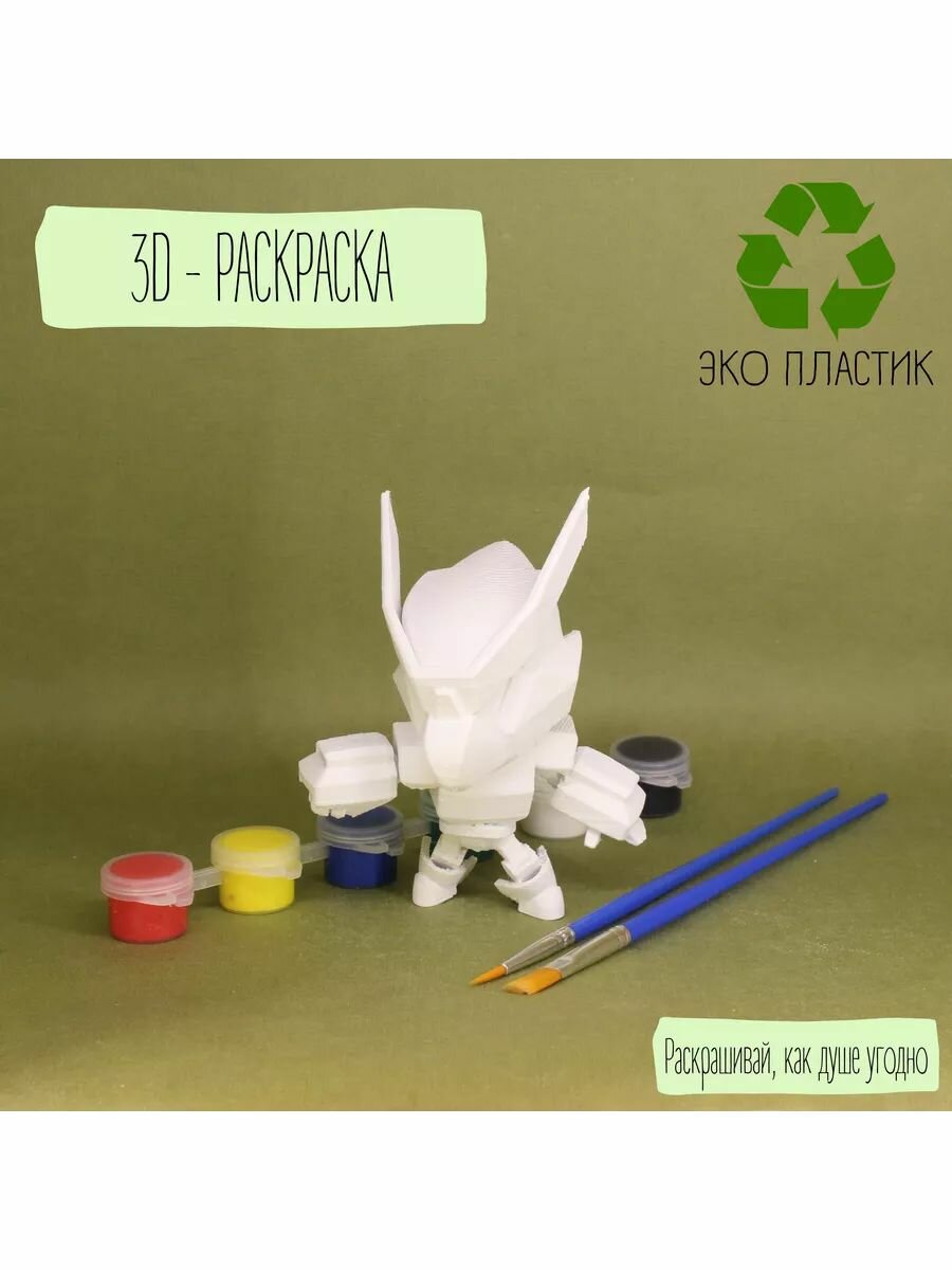 Brawl Stars Ворон Мех.(Crow)Набор для раскрашивания с красками, коллекция, на подарок