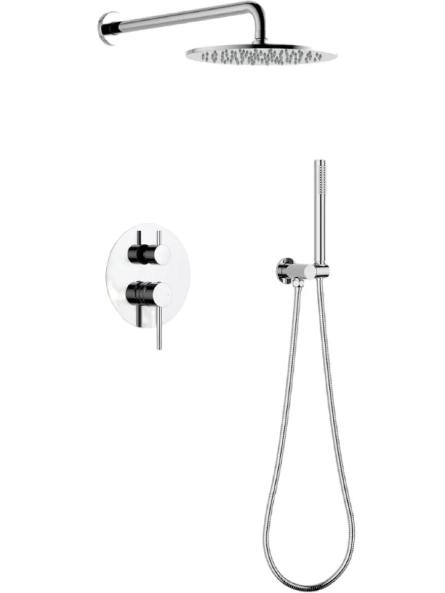 Душевой комплект Timo Saona SX-2369/00SM С внутренней частью, хром
