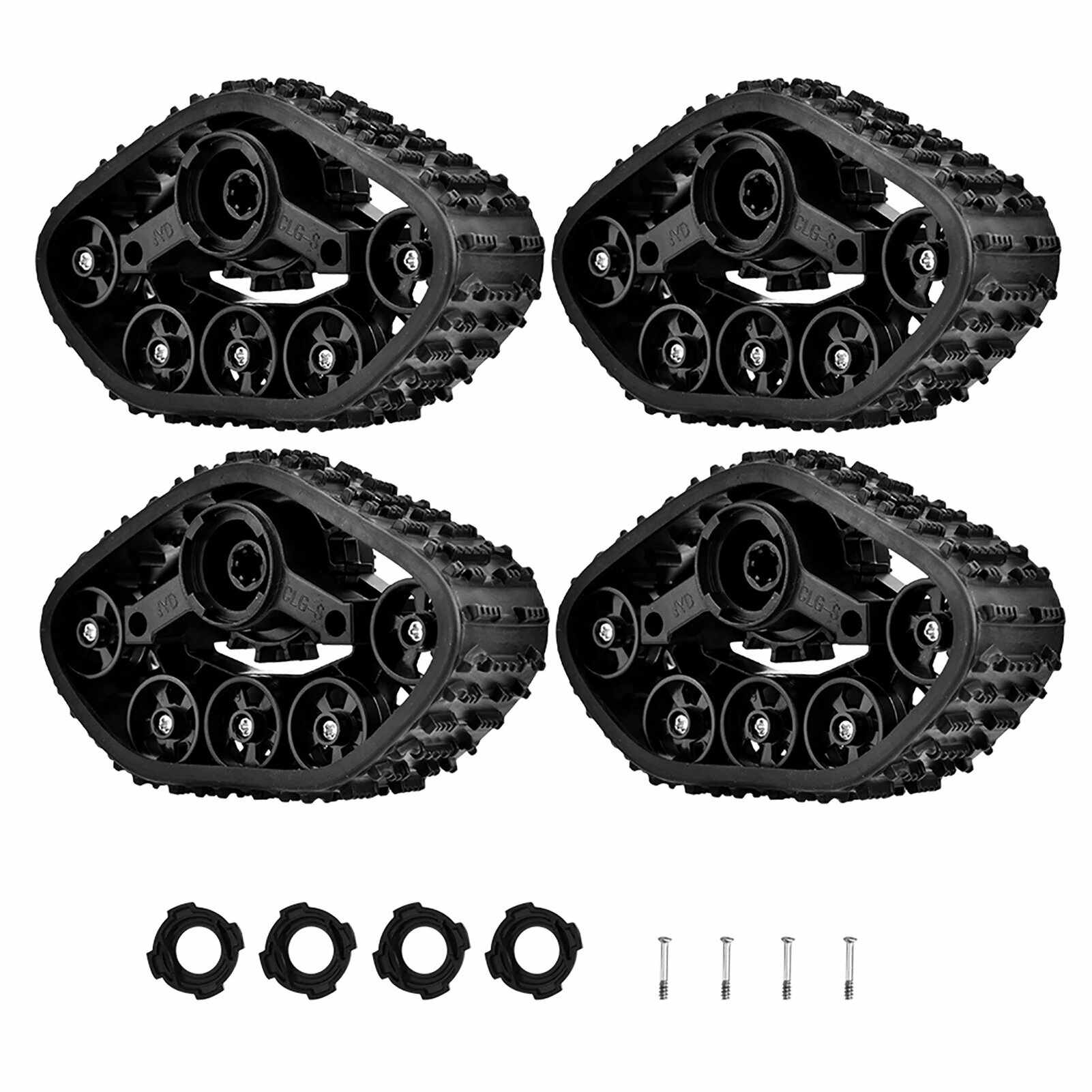Резиновые шины для WPL 1/16 RC военного грузовика