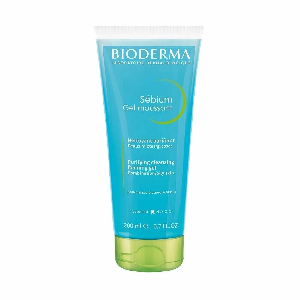 Гель для умывания Bioderma Sebium для жирной и комбинированной кожи 200 мл