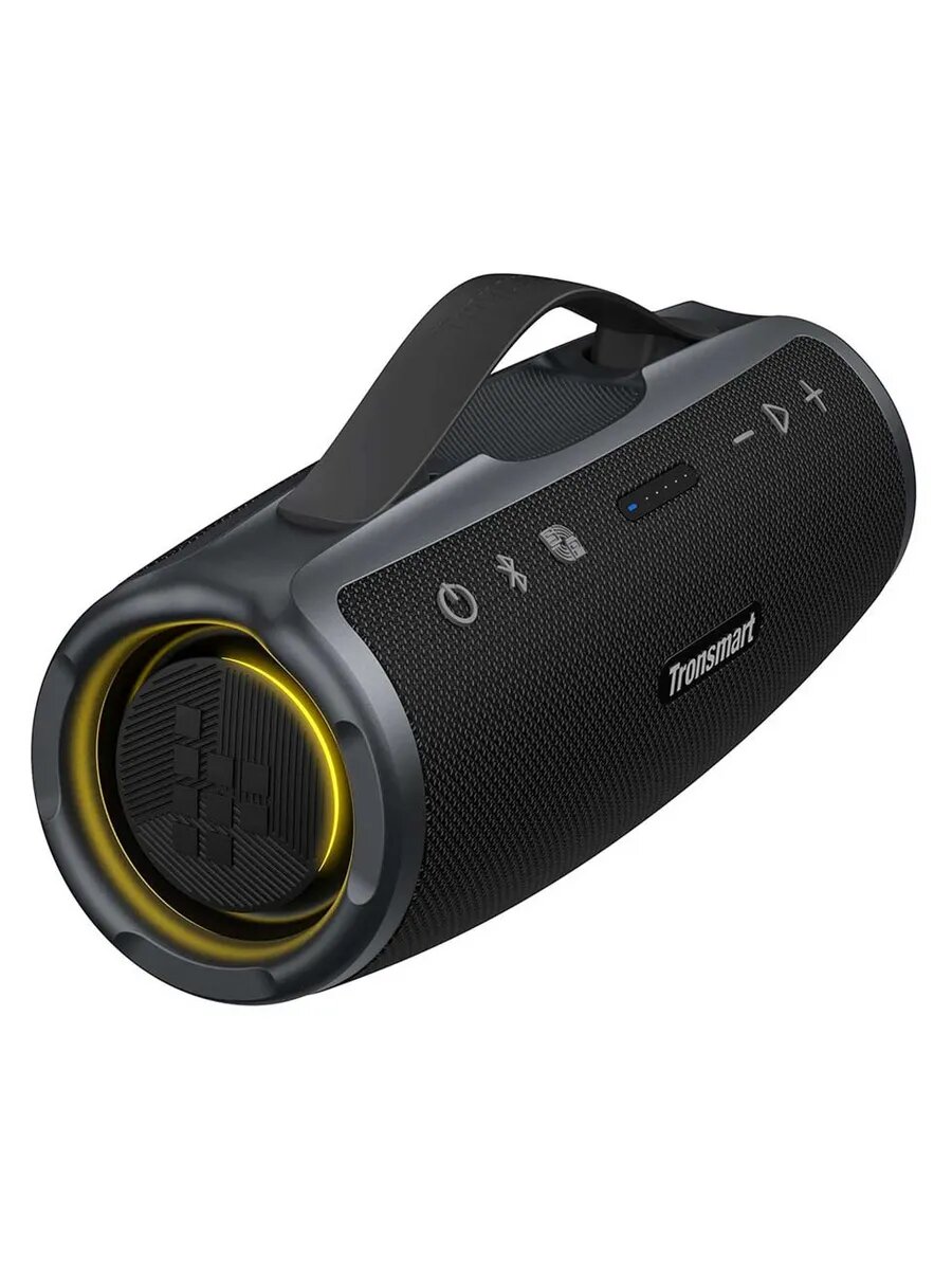 Портативная колонка Tronsmart Mirtune S100 (50Вт, Bluetooth 5.3, влагозащита IPX7) черный