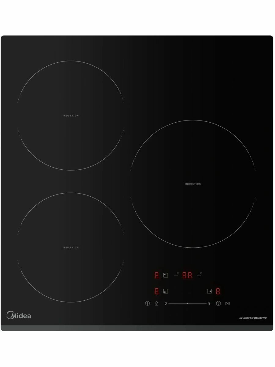 Варочная поверхность индукционная Midea MIH43103F черный/черный
