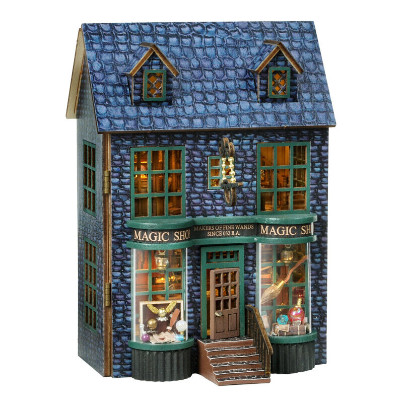 Домик DIY Cottage, дерево, ручная работа, многоуровневый, D-001 Magic Shop