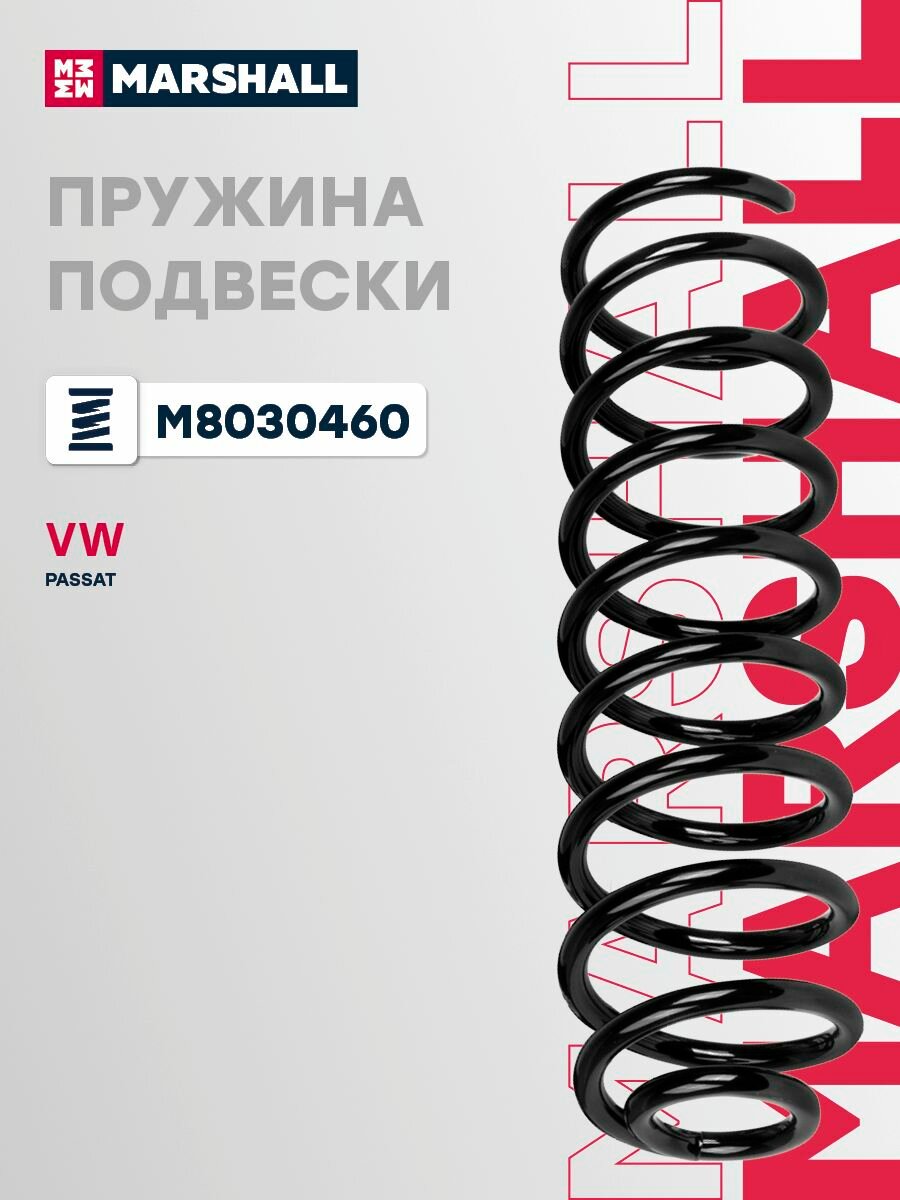 Пружина подвески Volkswagen Фольксваген Passat Пассат 333511105 задняя