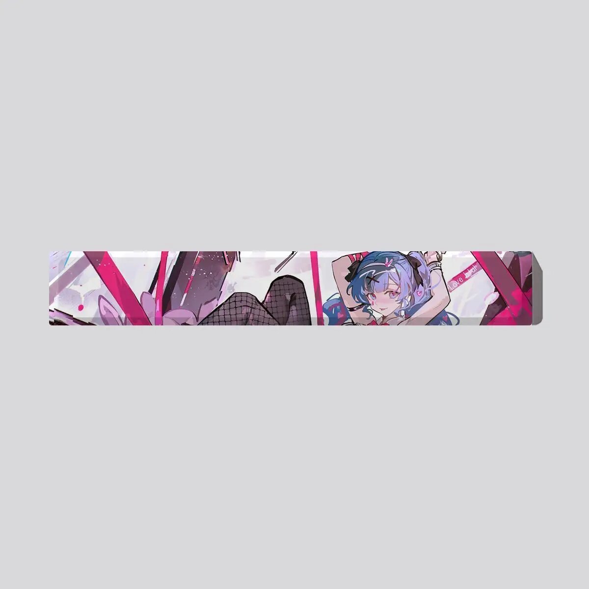 Набор PBT-кейкапов Hatsune Miku Bunny Hole для механической клавиатуры Spacebar