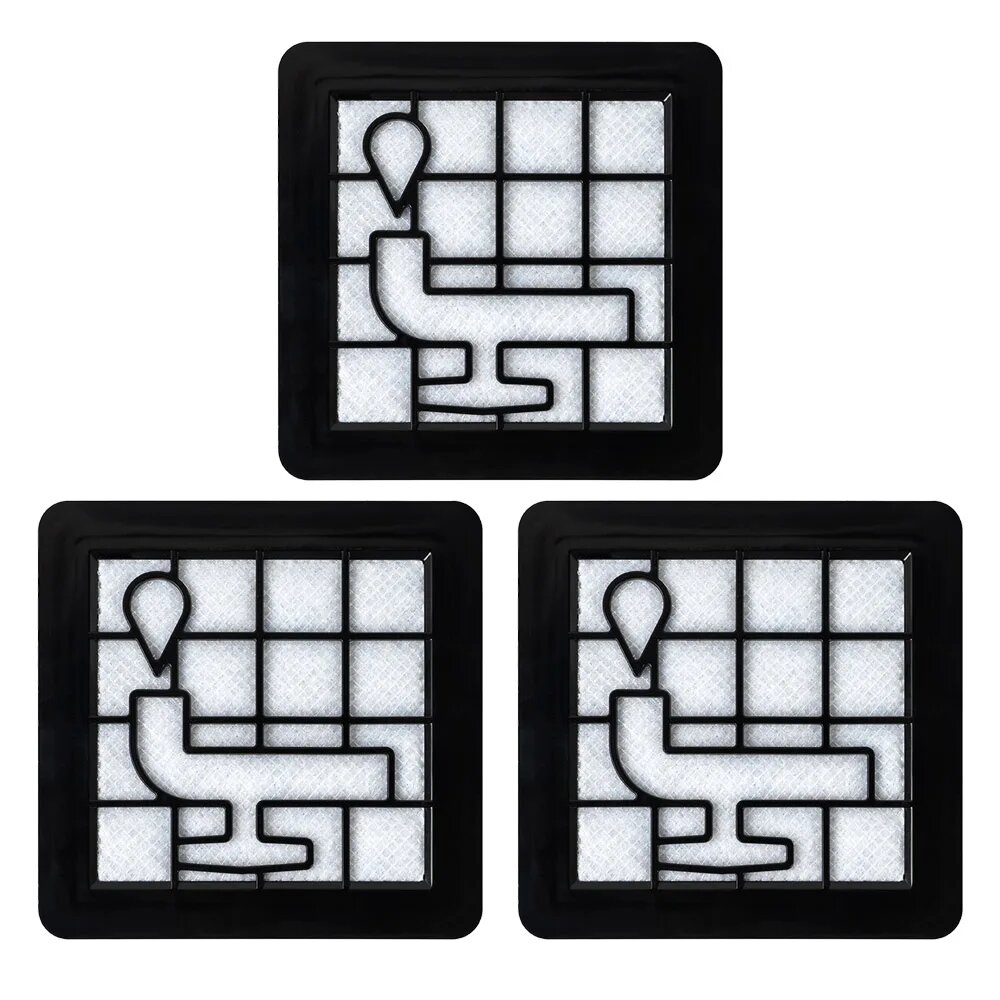 Набор HEPA-фильтров XV1220/01 для пылесоса Philips XB2022 XB2062 XB2122 XB2123 XB2125 XB2140 3 set