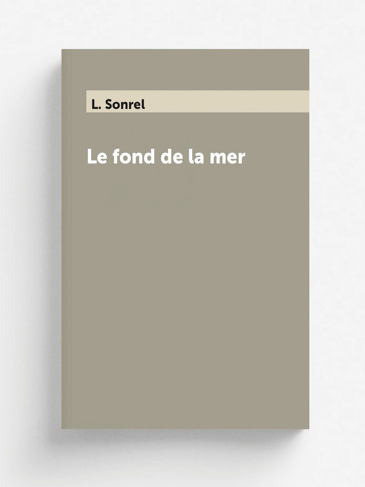 Le fond de la mer