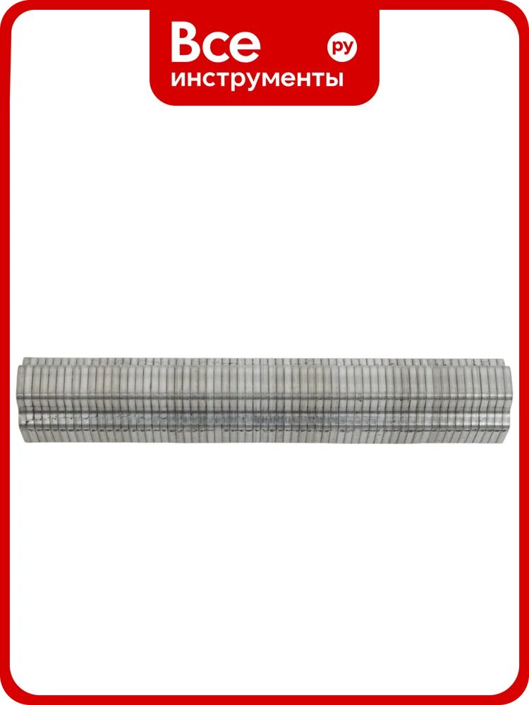 Прямоугольные скобы для кабеля креп-комп Miles 4 мм, 630 шт. N15-4mm