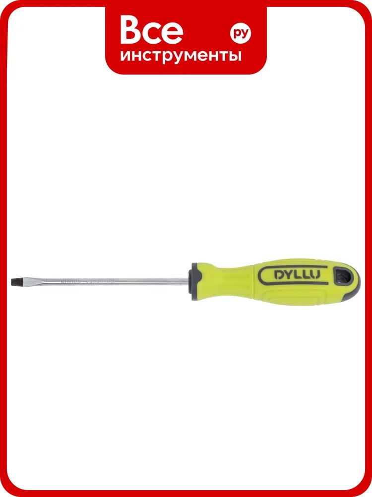 Плоская отвертка DYLLU SL4x100мм DTSD1244