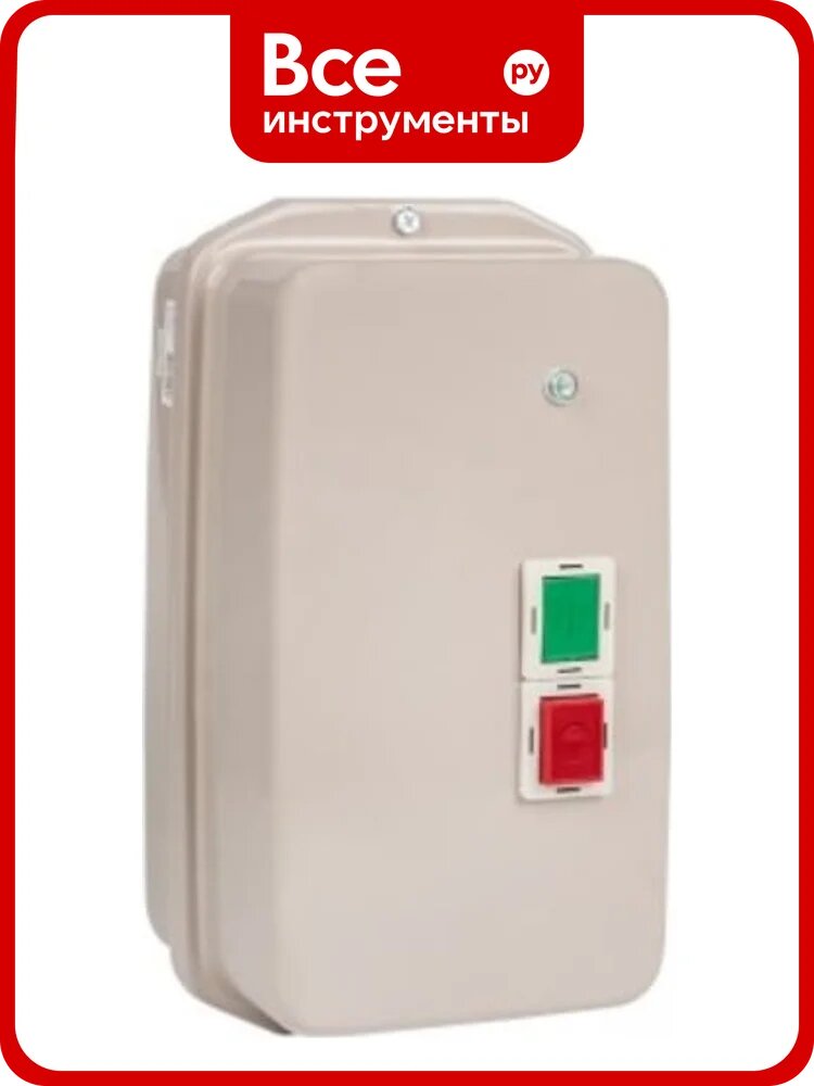 Пускатель EKF в корпусе IP65 КМЭ 65А 400В с РТЭ и индикатором PROxima ctrp-r-65-400v-led