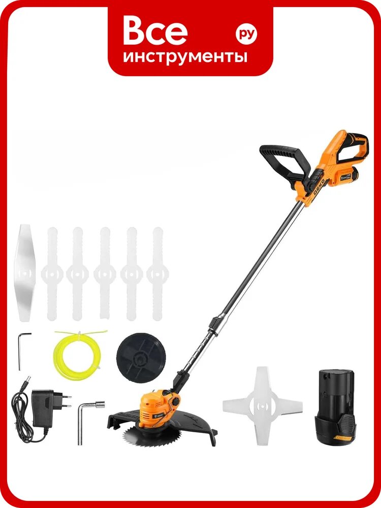 Триммер садовый аккумуляторный DEKO DKTR12V Max 1x3.0Ач 063-4232-1