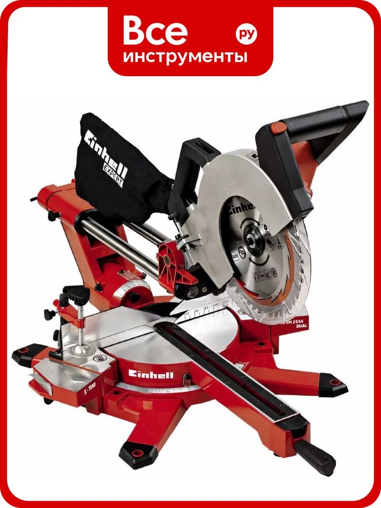 Торцово-усорезная пила Einhell с протяжкой TE-SM 2534 Dual 4300870