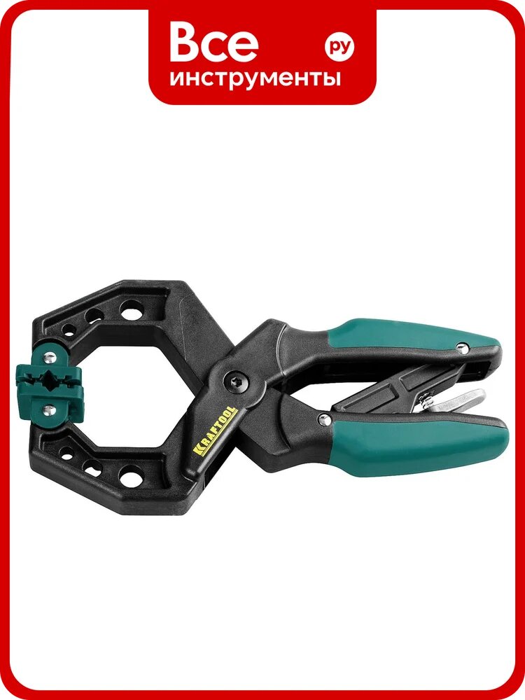 Зажимная струбцина KRAFTOOL RC-6 55х60 мм 32224-05 прочной конструкции
