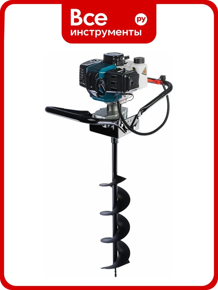 Мотобур Alteco GGD 2311, 2-тактный двигатель, 1500 Вт, 1.2 л, шнек в комплекте