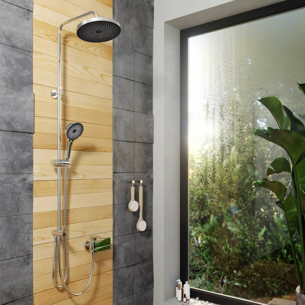 Лейка для душа IDDIS хром, СпаХоум (SpaHome) SPA3F0Ci18 — фото 1