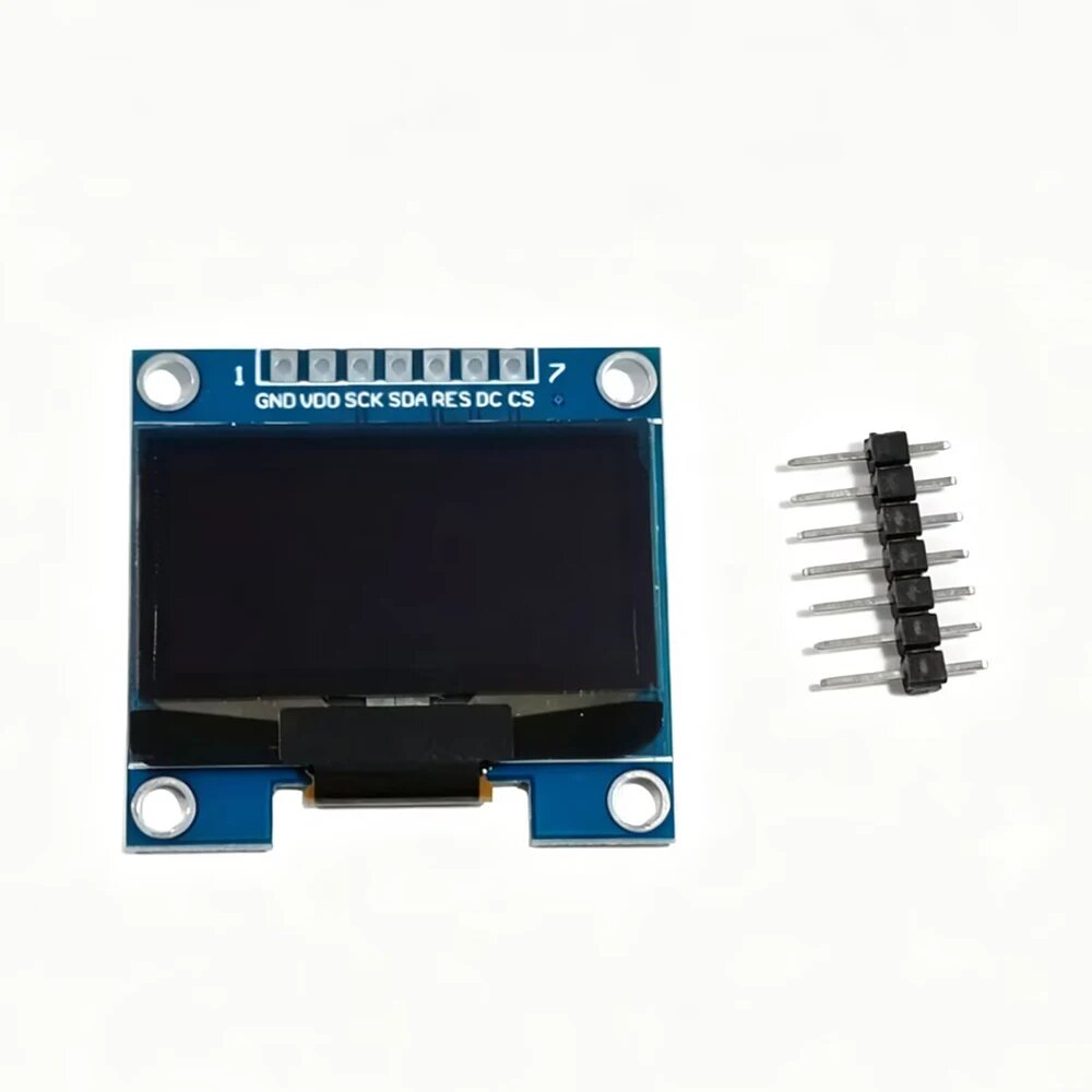 OLED модуль дисплея Snow brocade 1.3 дюйма SH1106 белый/синий