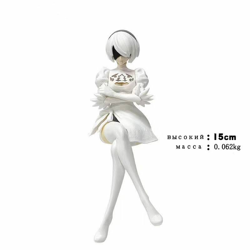 Bandai NieR: Automata YoRHa No. 2 Type B Фигурка, Черный коллекционная статуэтка