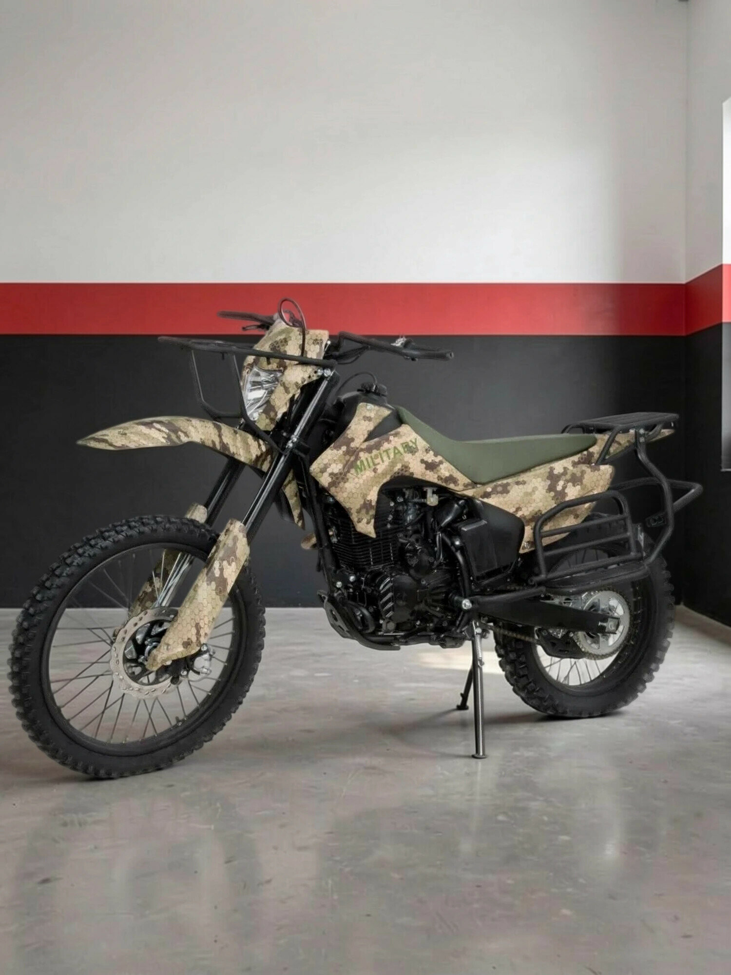 Мотоцикл Кросс 300 MILITARY 175FMM) 300 куб. см. / 25 л. с. / Кросс