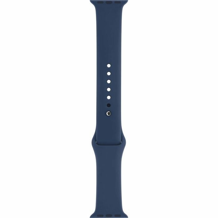 Ремешок для Apple Watch 42/44/45/49 mm, Sport темно-синий (M/L)