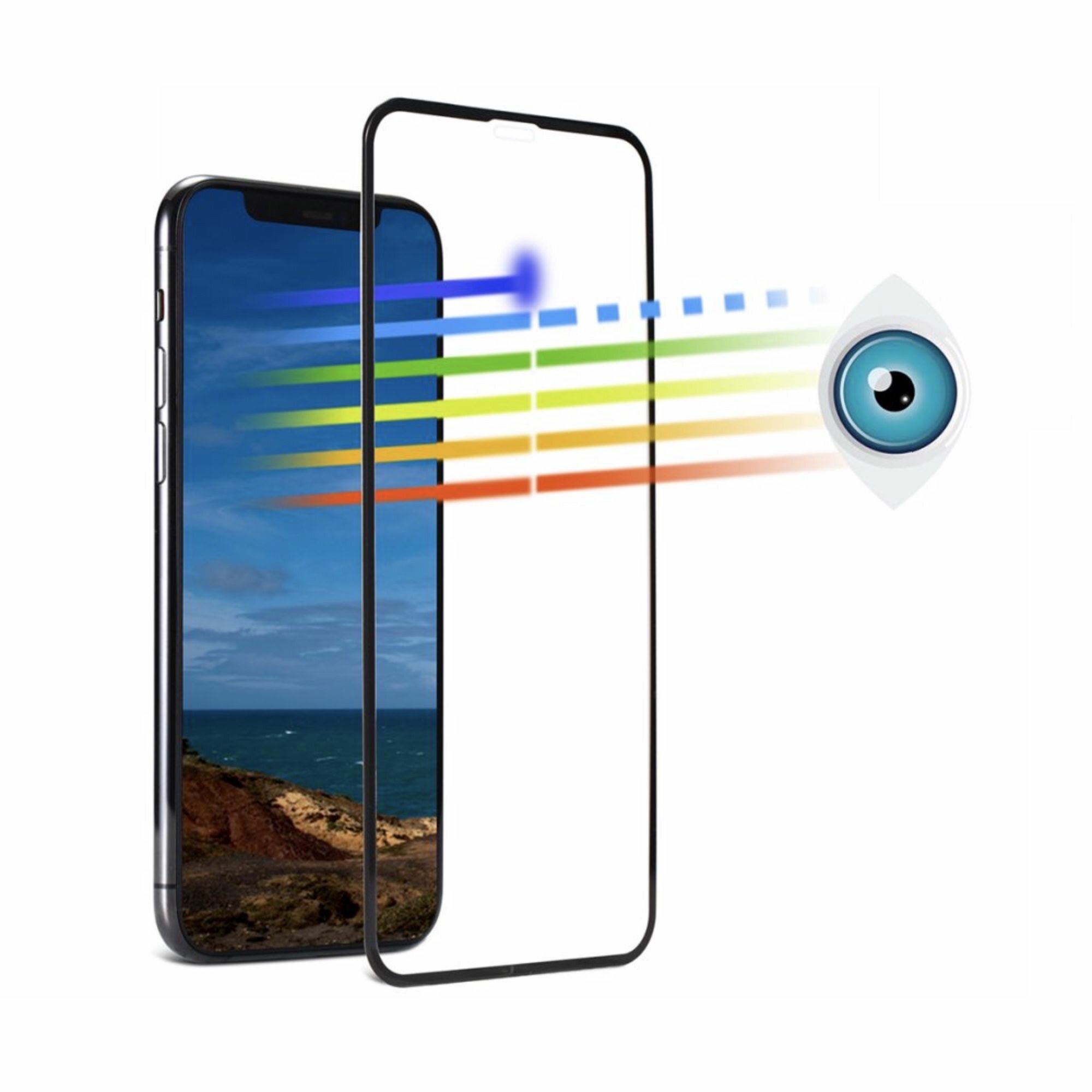 Защитное стекло для iPhone 3D Anank — фото 1