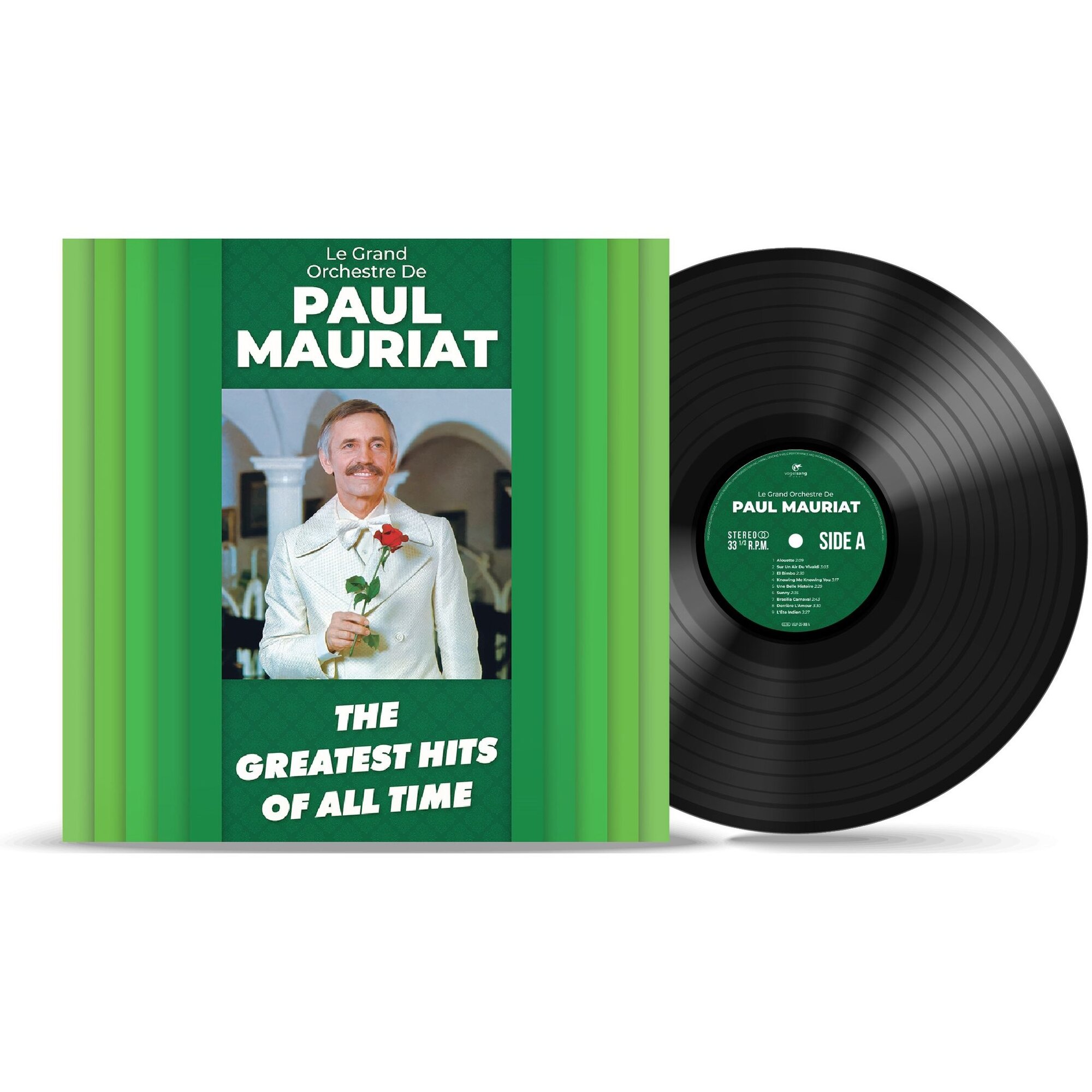 PAUL MAURIAT - Greatest Hits, (LP, Compilation, Black Vinyl) Виниловая Пластинка