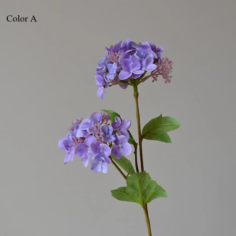 Искусственная гортензия Color A 48 см, 1 шт