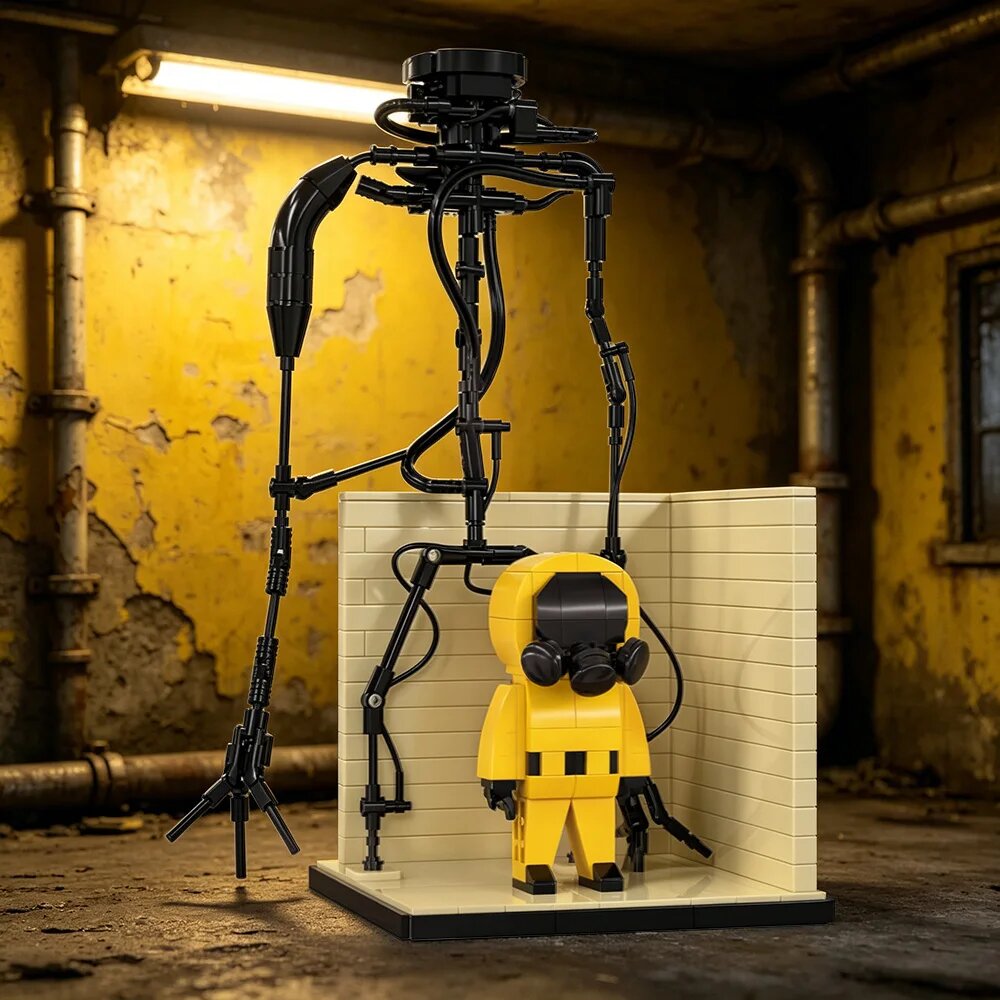 GOBRICKS Конструктор Backrooms 430 деталей — фото 1