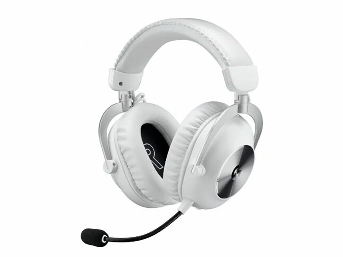 Гарнитура беспроводная Logitech G PRO X 2 LIGHTSPEED, Bluetooth/Wireless/Mini jack, Белый 981-001269