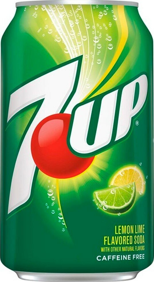 7Up 0,35л.*12шт. Lemon Lime USA СевенАп Напиток газированный Производство - США
